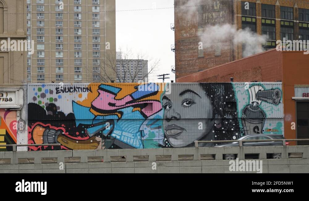 Detroit michigan street art Stock Videos & Footage - HD and 4K Video ...