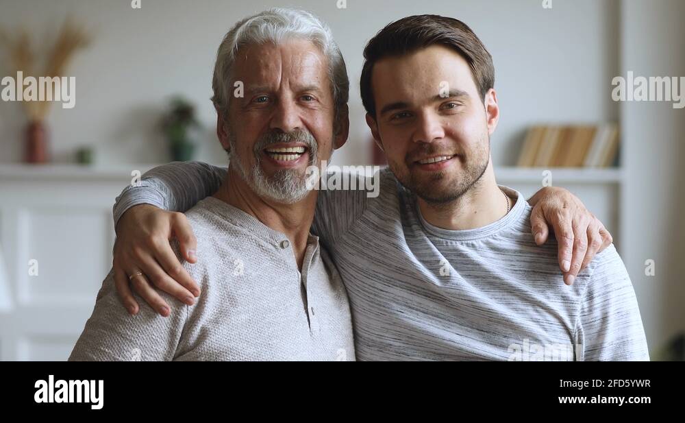 Portrait two happy generations Stock Videos & Footage - HD and 4K Video ...