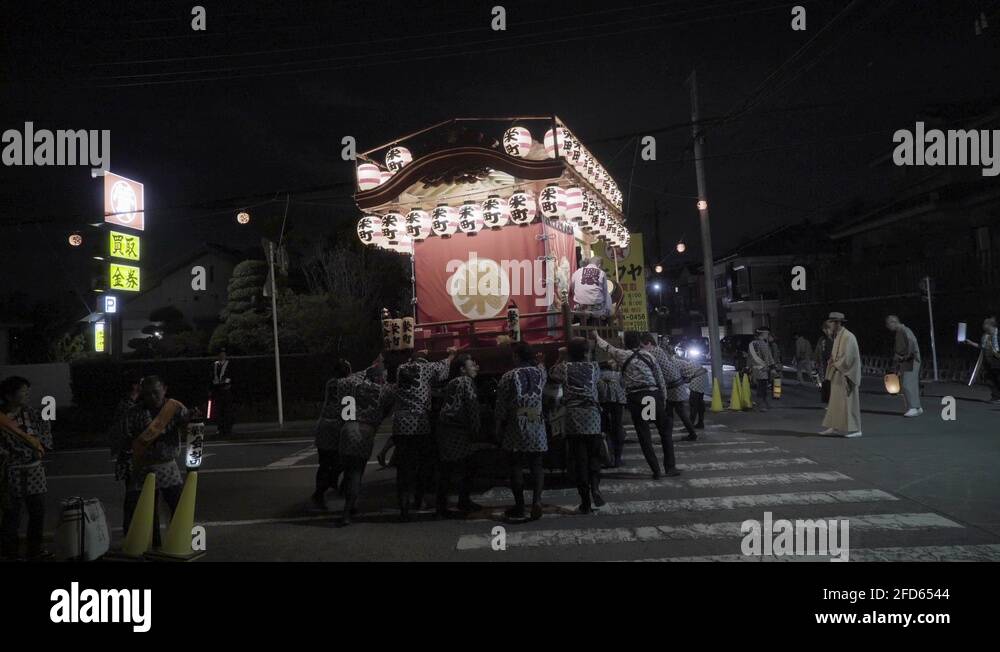 Traditional japanese street festival Stock Videos & Footage - HD and 4K ...