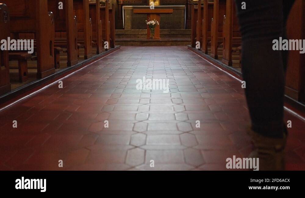 Woman walking down church aisle Stock Videos & Footage - HD and 4K ...