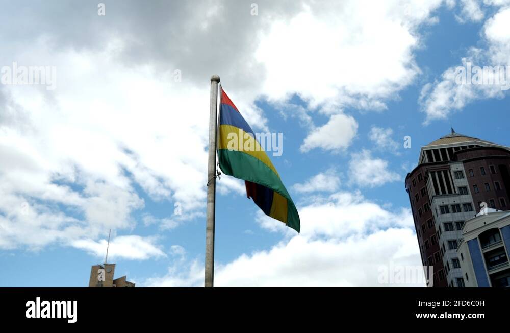 Waving mauritian flag Stock Videos & Footage - HD and 4K Video Clips ...