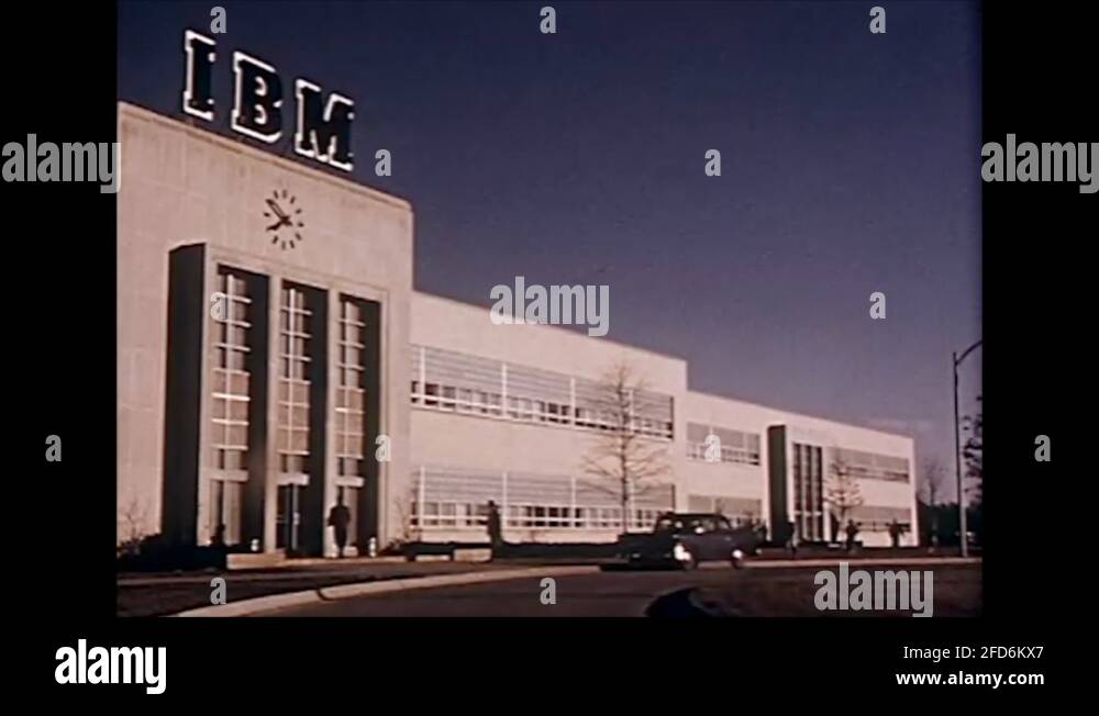 1960s IBM Corporate HQ Headquarters Research Development Vintage Film ...