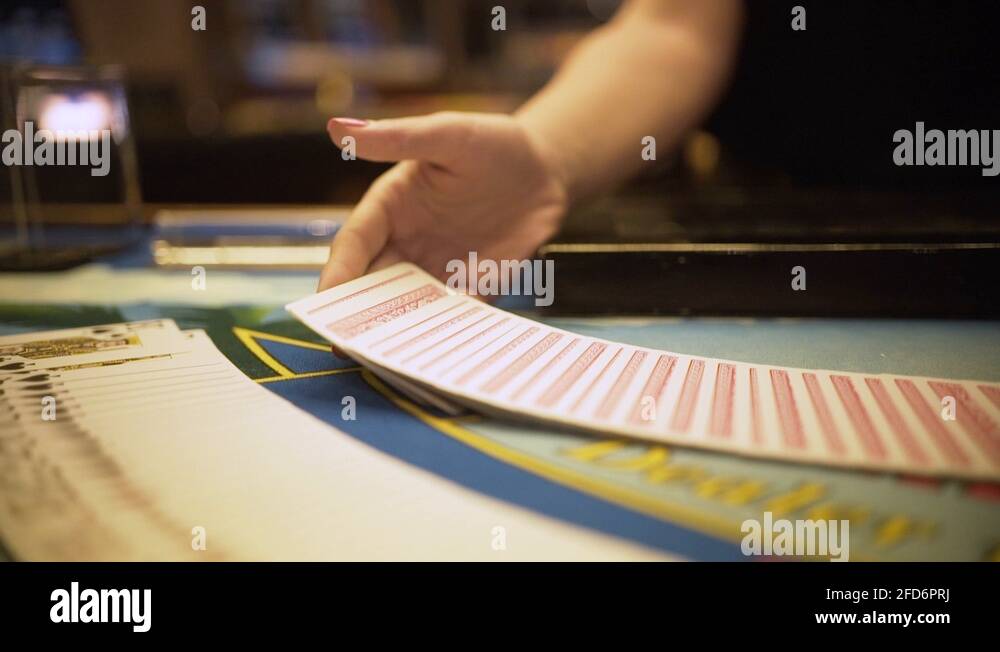 Croupier cards Stock Videos & Footage - HD and 4K Video Clips - Alamy