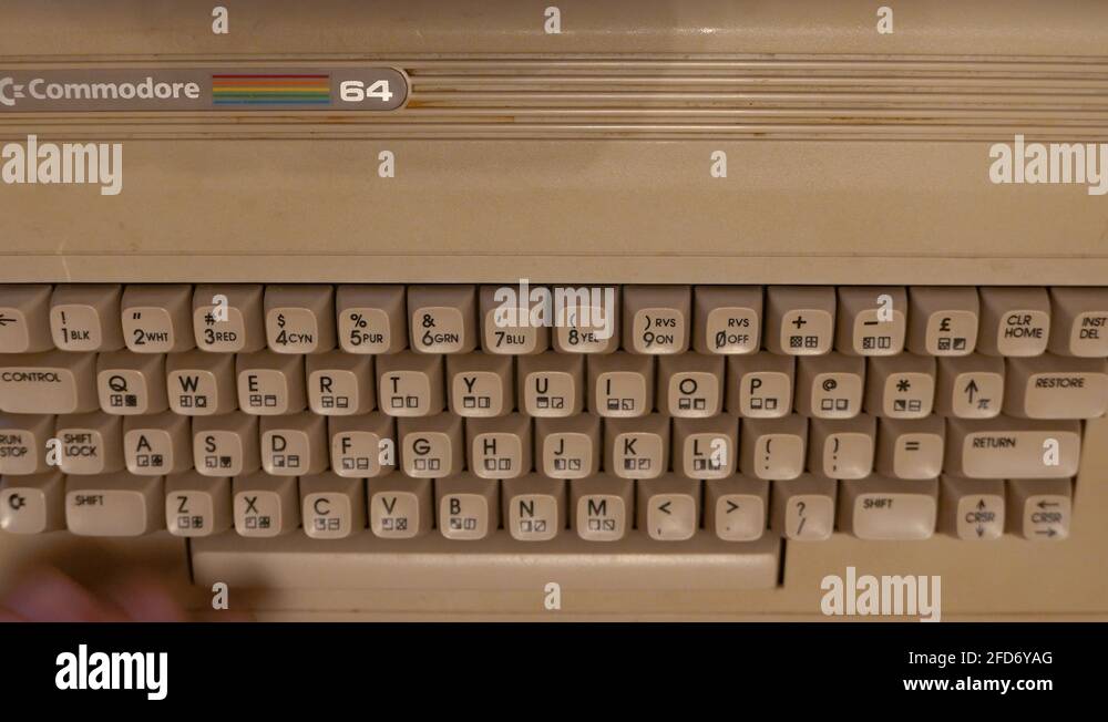 Old commodore keyboard Stock Videos & Footage - HD and 4K Video Clips ...