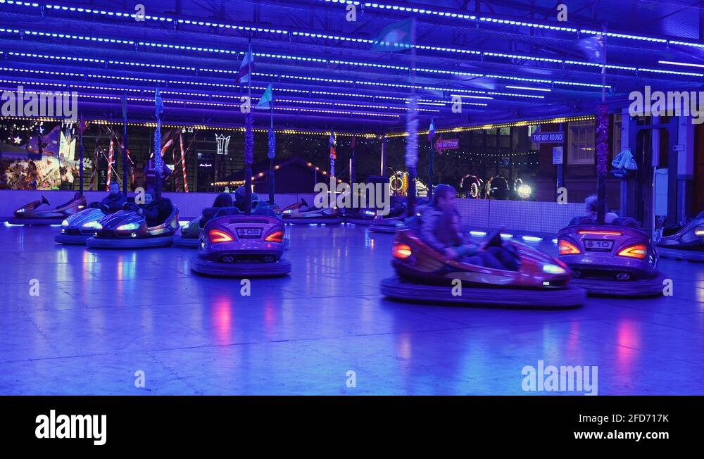 Night bumper cars Stock Videos & Footage - HD and 4K Video Clips - Alamy
