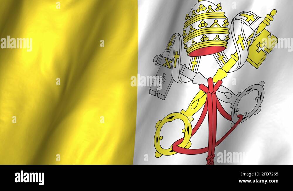 Flag of the holy see Stock Videos & Footage - HD and 4K Video Clips - Alamy