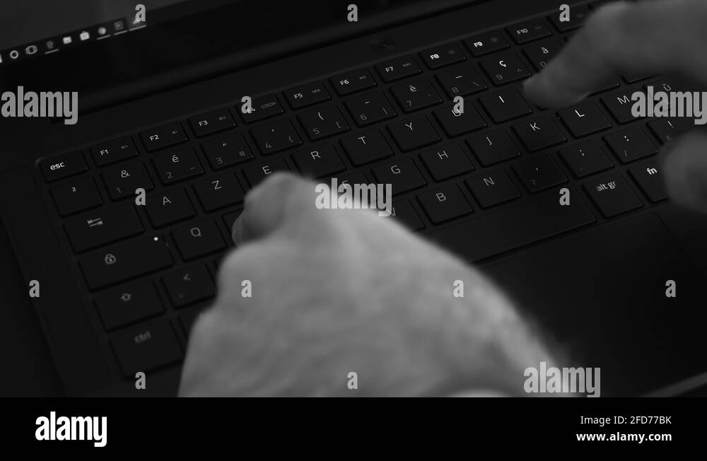 testing the Razer Chroma single-zone RGB lighting of the keyboard Stock ...