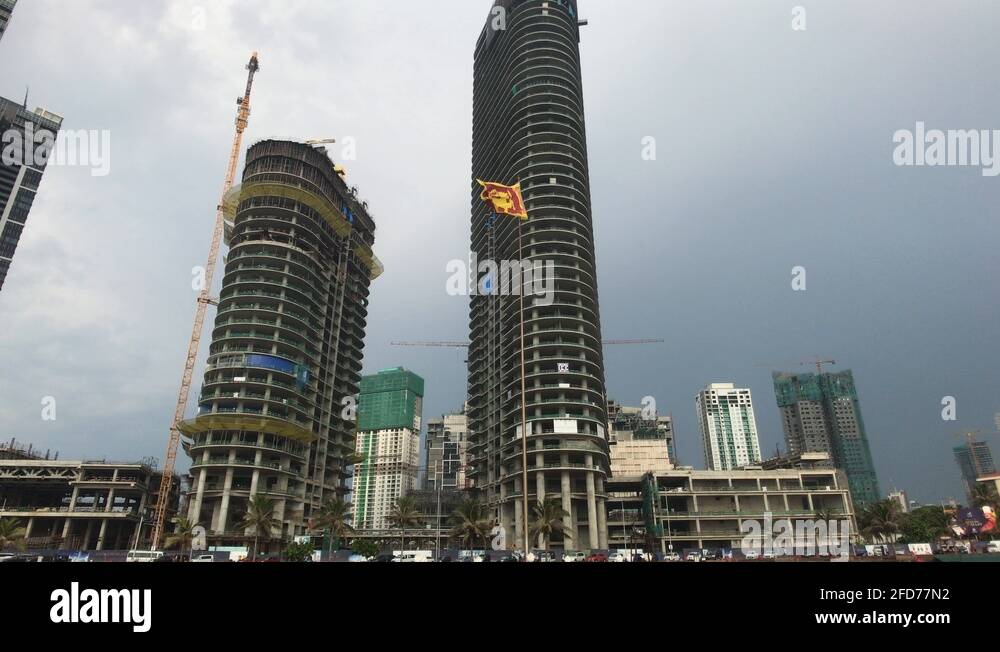 Colombo, Sri lanka, building tall houses Stock Video Footage - Alamy