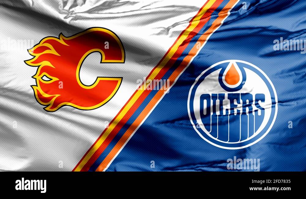 Edmonton oilers flag Stock Videos & Footage - HD and 4K Video Clips - Alamy