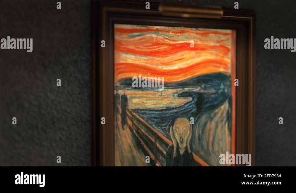 Artwork by edvard munch Stock Videos & Footage - HD and 4K Video Clips ...