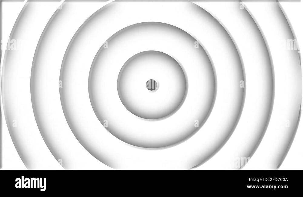Clean White Circular Motion Graphics Background loops Stock Video ...