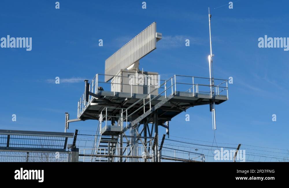 Air traffic control radar antenna Stock Videos & Footage - HD and 4K ...