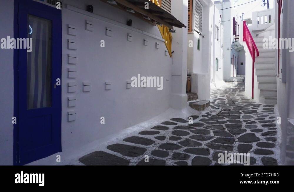 Greek alleyway Stock Videos & Footage - HD and 4K Video Clips - Alamy