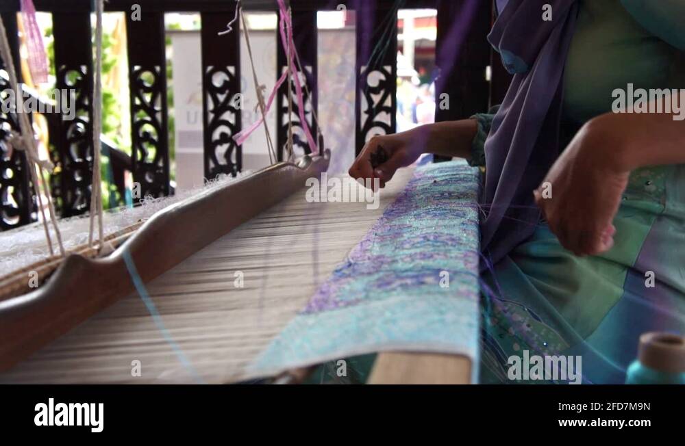 Traditional ancient weaving machines Stock Videos & Footage - HD and 4K ...