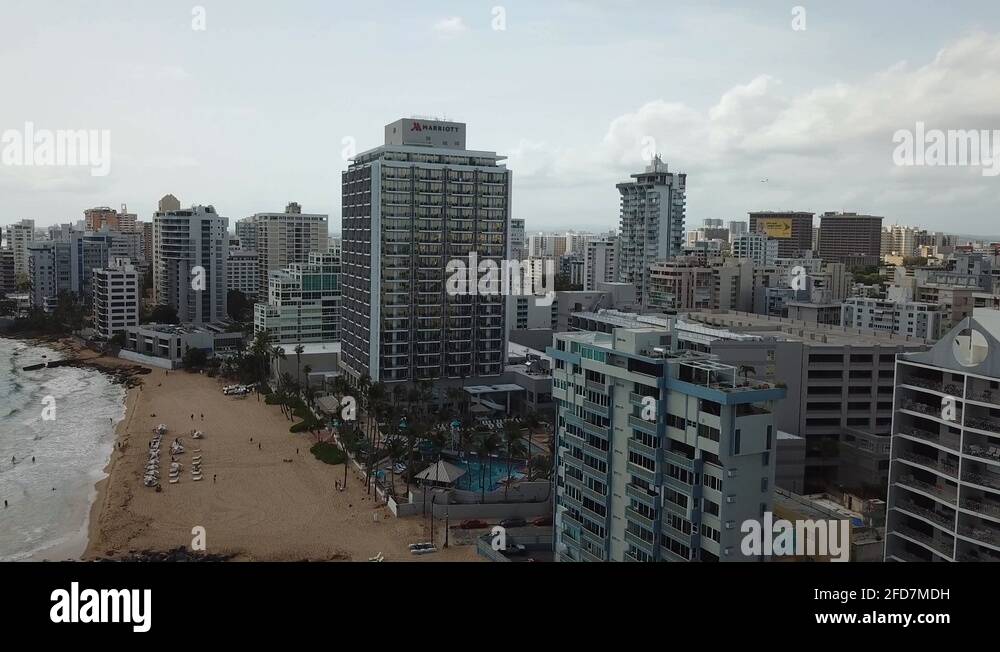 Condado beach san juan puerto Stock Videos & Footage - HD and 4K Video ...