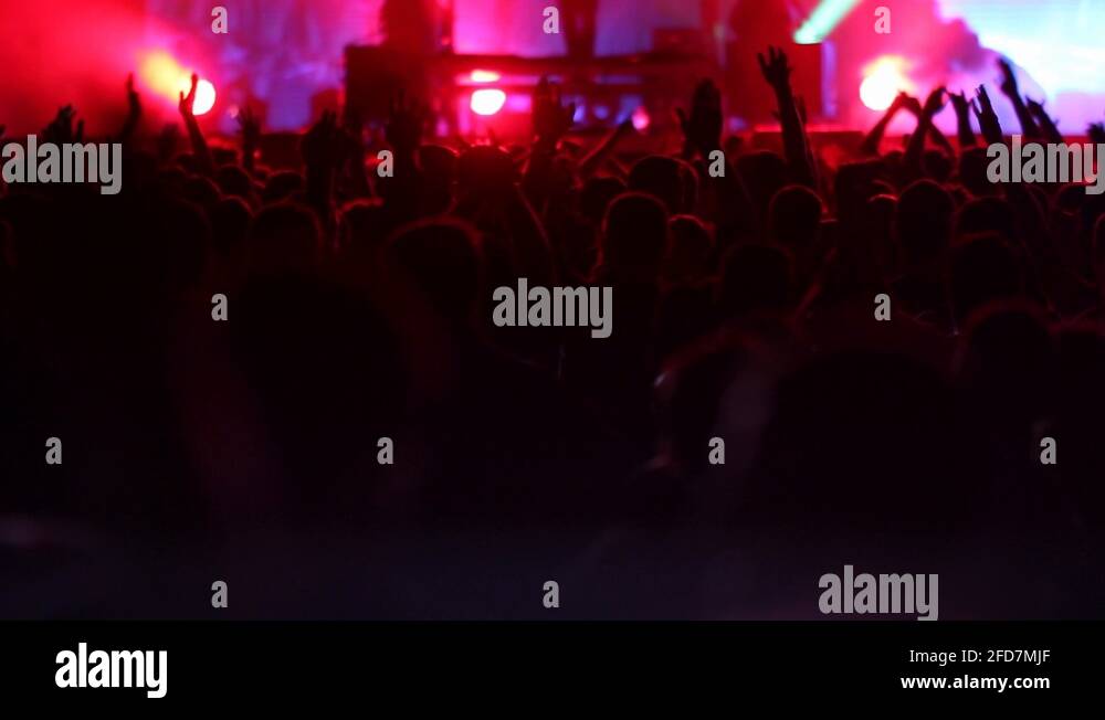 Excited crowd at a concert Stock Videos & Footage - HD and 4K Video ...