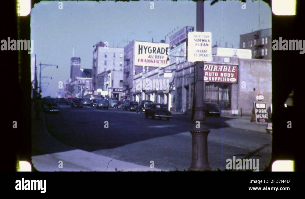 New york city street scene 1940s Stock Videos & Footage - HD and 4K ...