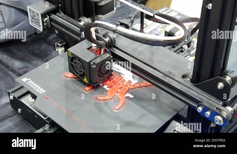 3D printers are printing digital images from computers in 3D form ...