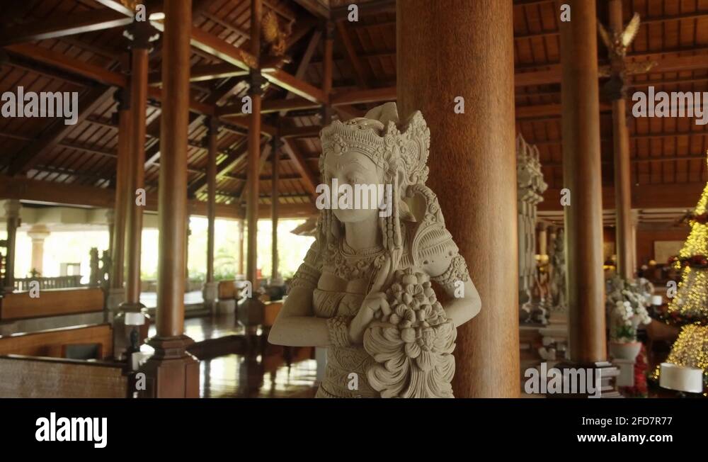 Goddess statue in Bali, Indonesia Stock Video Footage - Alamy