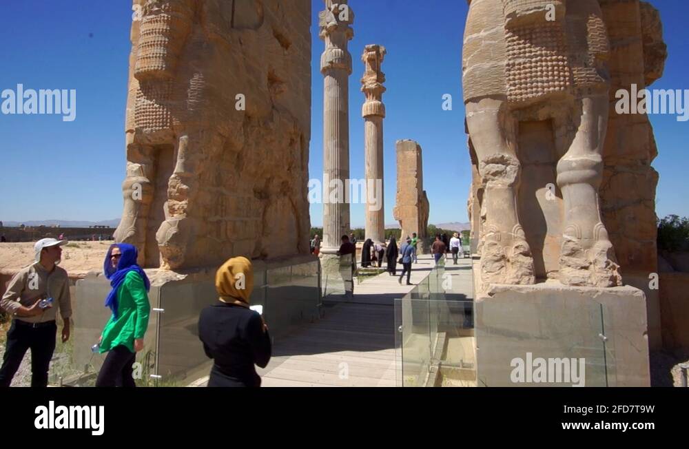 Persepolis gate of all nations Stock Videos & Footage - HD and 4K Video ...