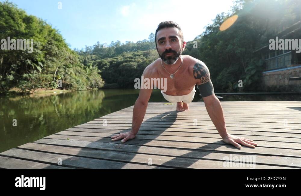 Muscle man exercise outside plank Stock Videos & Footage - HD and 4K ...