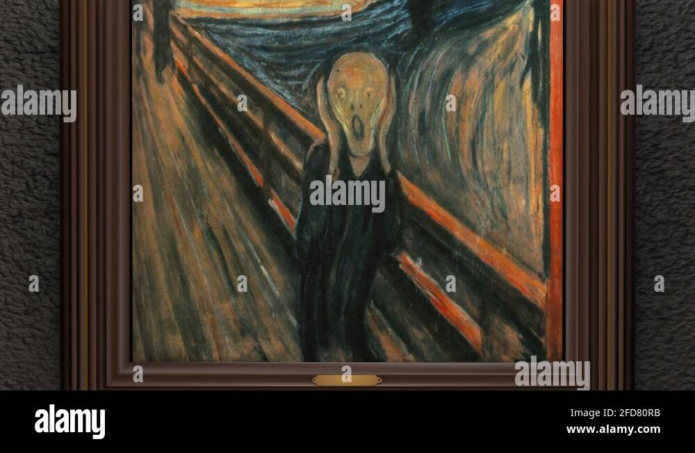 Edvard Munch's 1893 Painting The Scream at Thomas Reiser blog