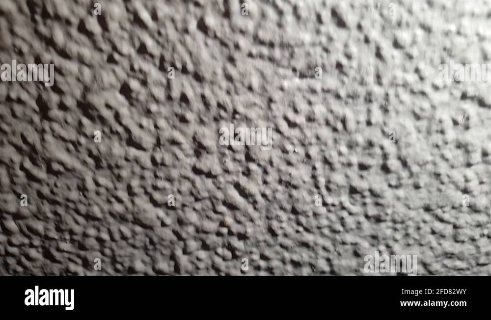 Slow motion texture of concrete sludge plastering down, very cool ...