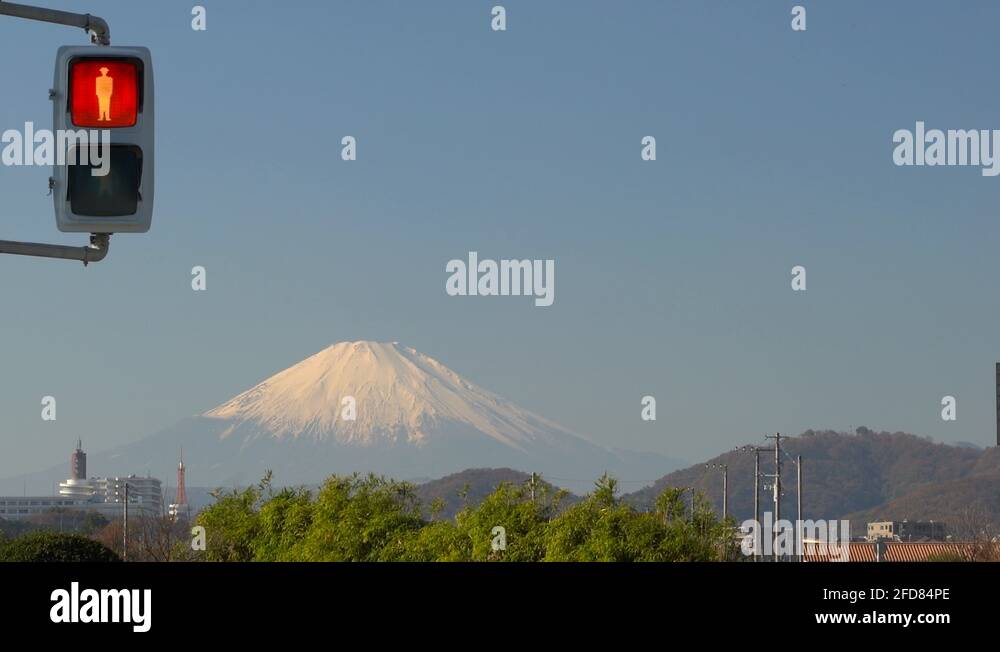 Traffic Lights Positioned On The Road Intersection In Tokyo, Japan ...
