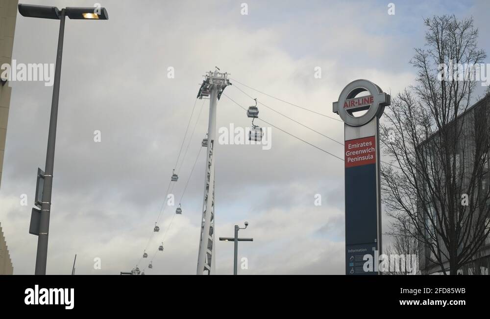London cable car station Stock Videos & Footage - HD and 4K Video Clips ...