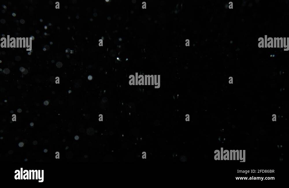 Bubbles pouring left to right on black backdrop, Overlay Water Effect ...