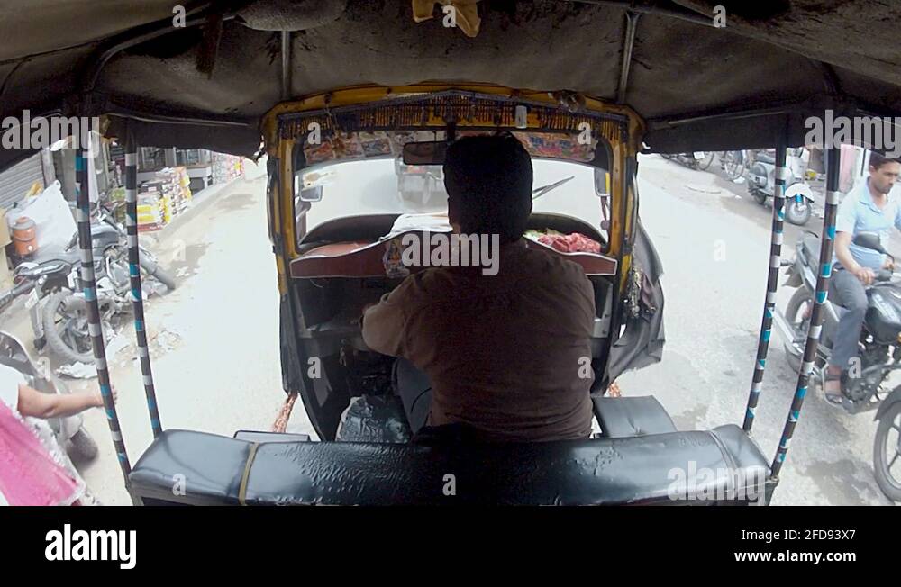 Inside auto rickshaw in india Stock Videos & Footage - HD and 4K Video ...