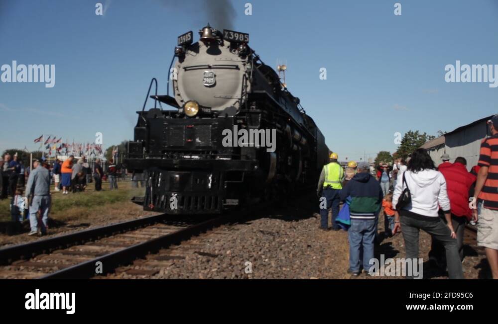 Union pacific railroad steam locomotive Stock Videos & Footage - HD and ...