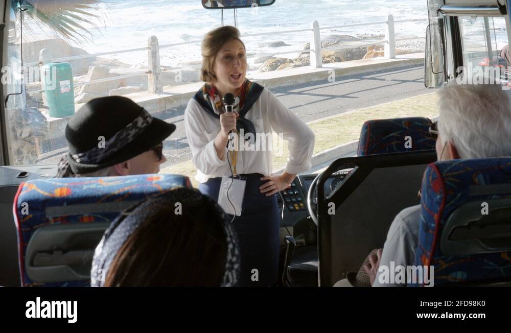 Tour guide bus Stock Videos & Footage - HD and 4K Video Clips - Alamy