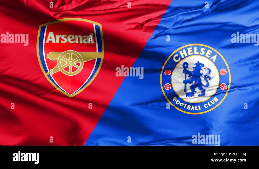 Arsenal chelsea flag Stock Videos & Footage - HD and 4K Video Clips - Alamy