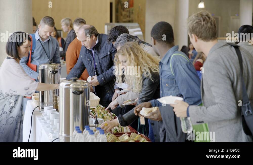 Business lunch buffet Stock Videos & Footage - HD and 4K Video Clips ...