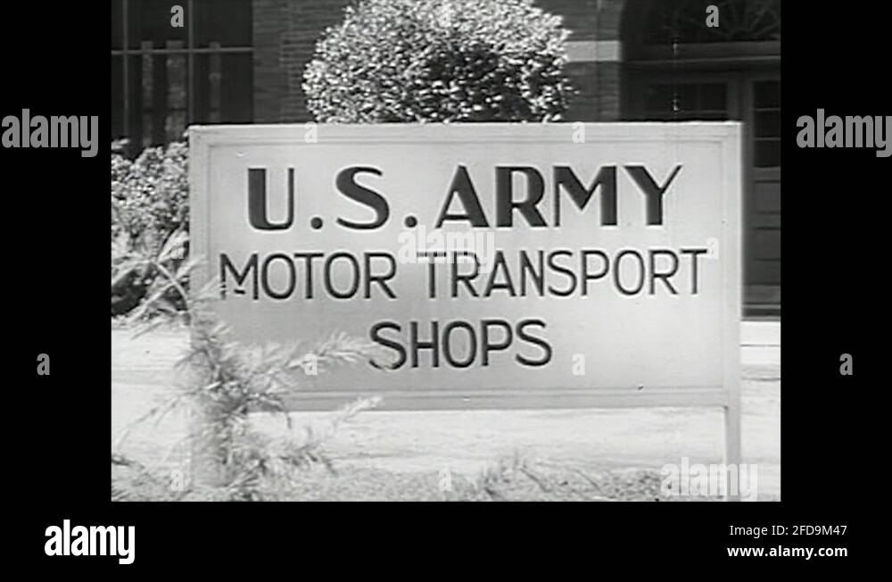 1940s WW2 African American Black Soldiers Segregation Vintage Old Film ...