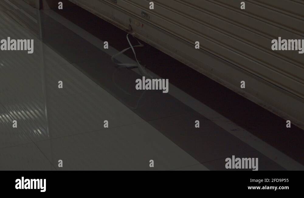 Store front shutter closed and out of business due to trade war, failed ...