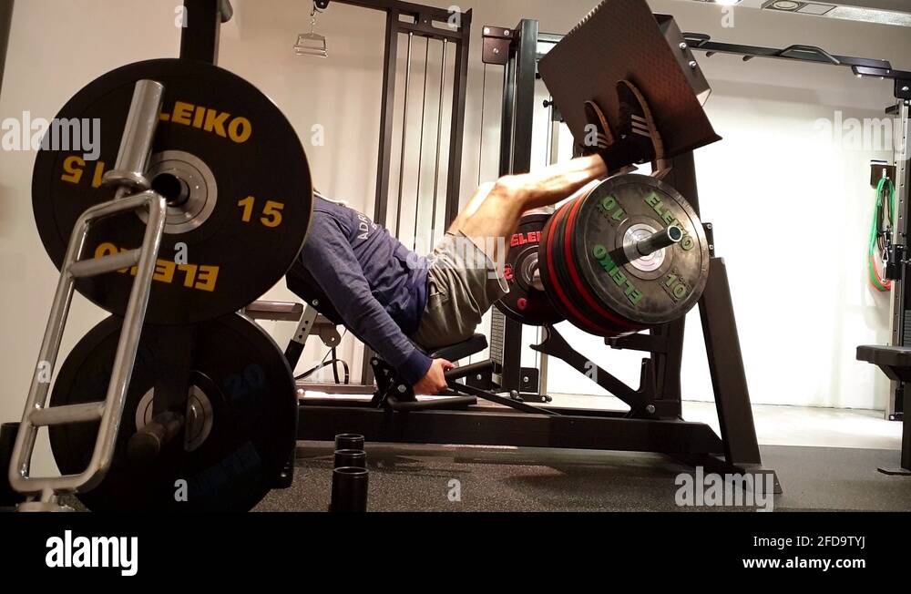 Leg press gym Stock Videos & Footage - HD and 4K Video Clips - Alamy