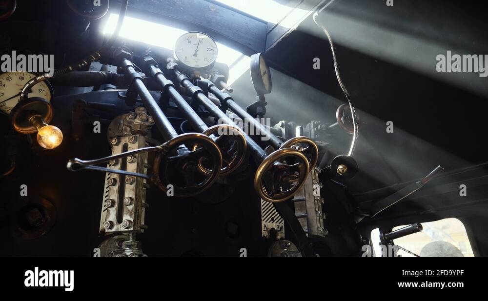 Inside of an old steam locomotive Stock Videos & Footage - HD and 4K ...