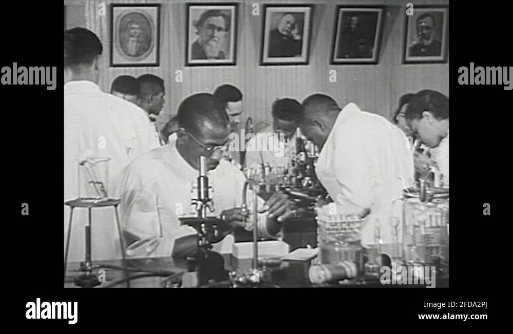 1940s African American Black Scientists Discovery Laboratory Vintage ...