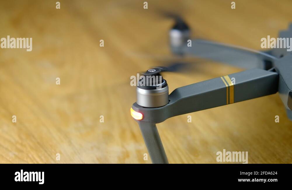 Rotating propellers airborne quadcopter Stock Videos & Footage - HD and ...