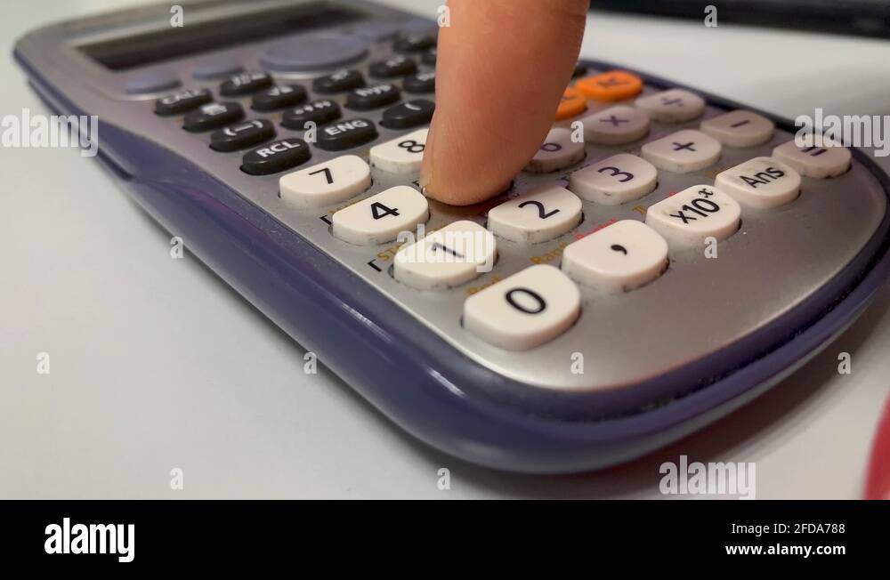 Bank statement calculator Stock Videos & Footage - HD and 4K Video ...