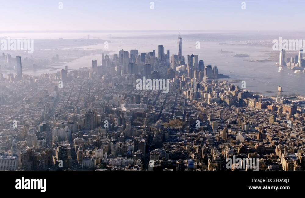 Manhattan aerial Stock Videos & Footage - HD and 4K Video Clips - Alamy