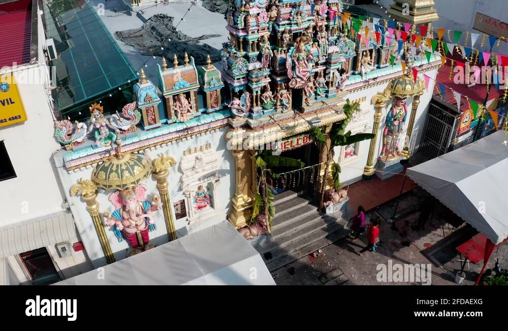 Sri mahamariamman hindu temple in Stock Videos & Footage - HD and 4K ...