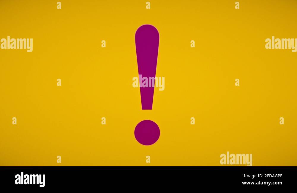 Exclamation Mark - Alert - Exclamation Mark Symbol - Different versions ...