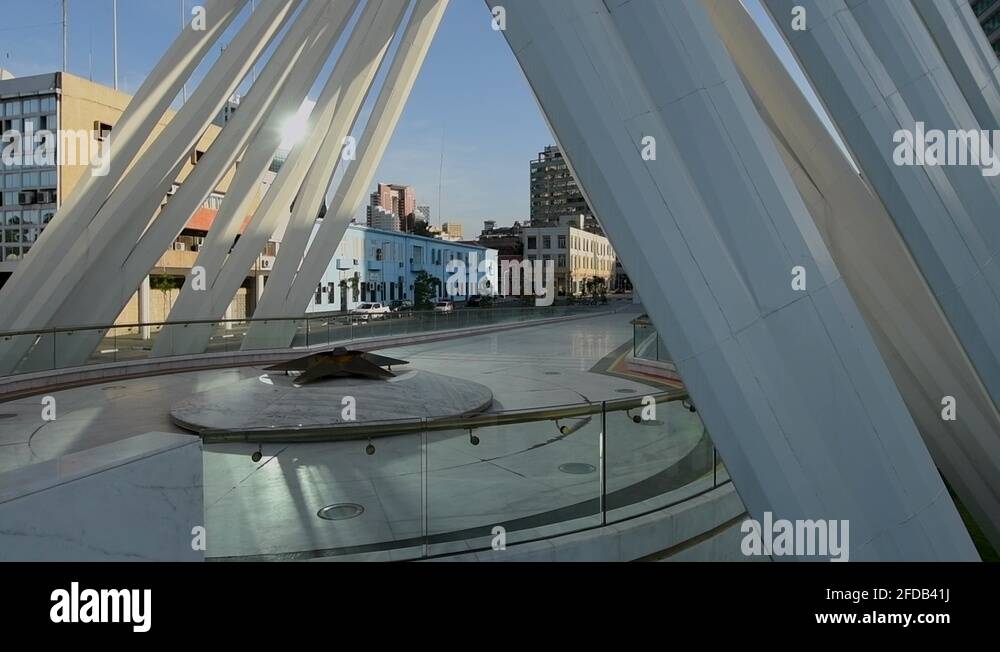 Luanda, Capital of Angola, modern city, Africa,monument to the unknown ...