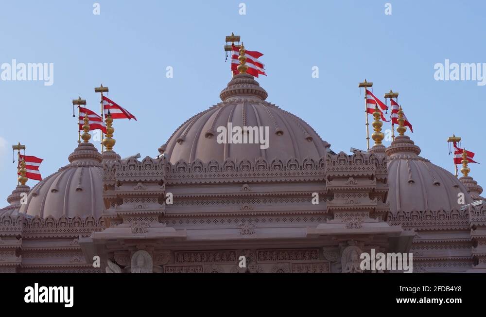 Baps shri swaminarayan mandir Stock Videos & Footage - HD and 4K Video ...