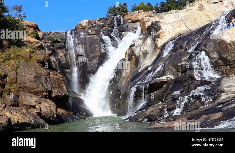 The Dassam Falls is a natural cascade across the Kanchi River, a ...