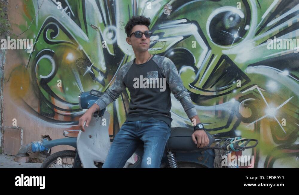 Man with bike pose Stock Videos & Footage - HD and 4K Video Clips - Alamy