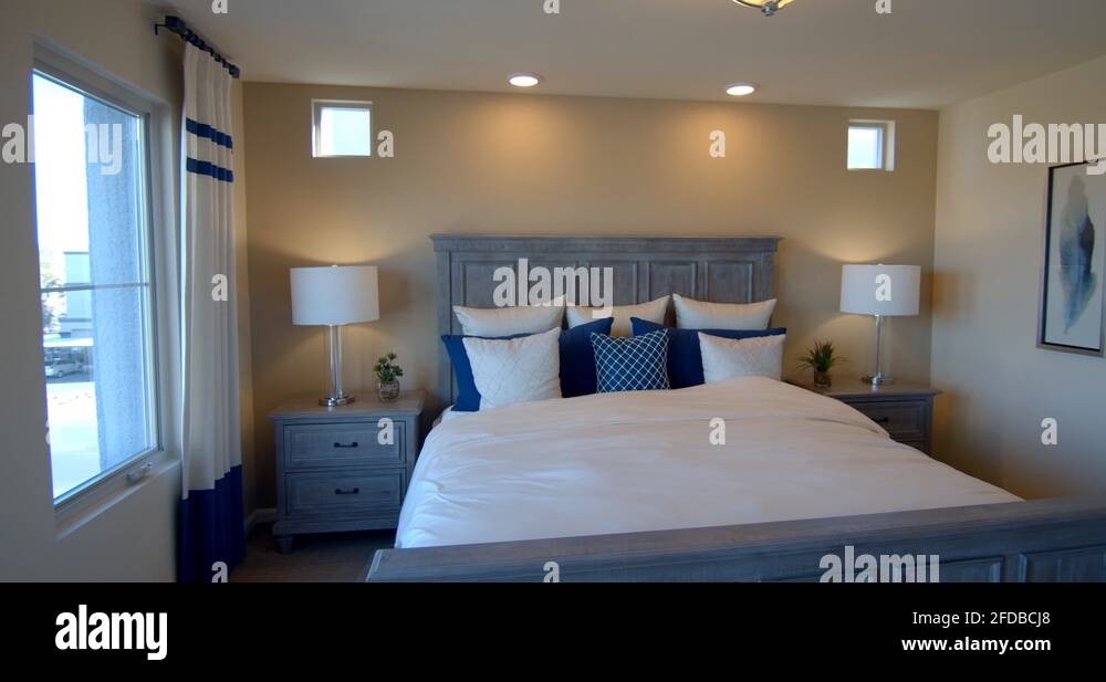 Simple Master's Bedroom Interior Designs Ideas For A Model House And ...